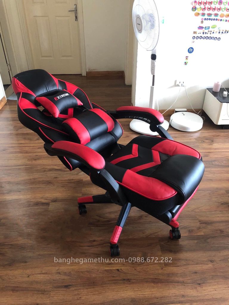 Ghế Gaming Extreme Zero V4- Có Rung Massage Lưng Và Gác Chân (Red Black ...